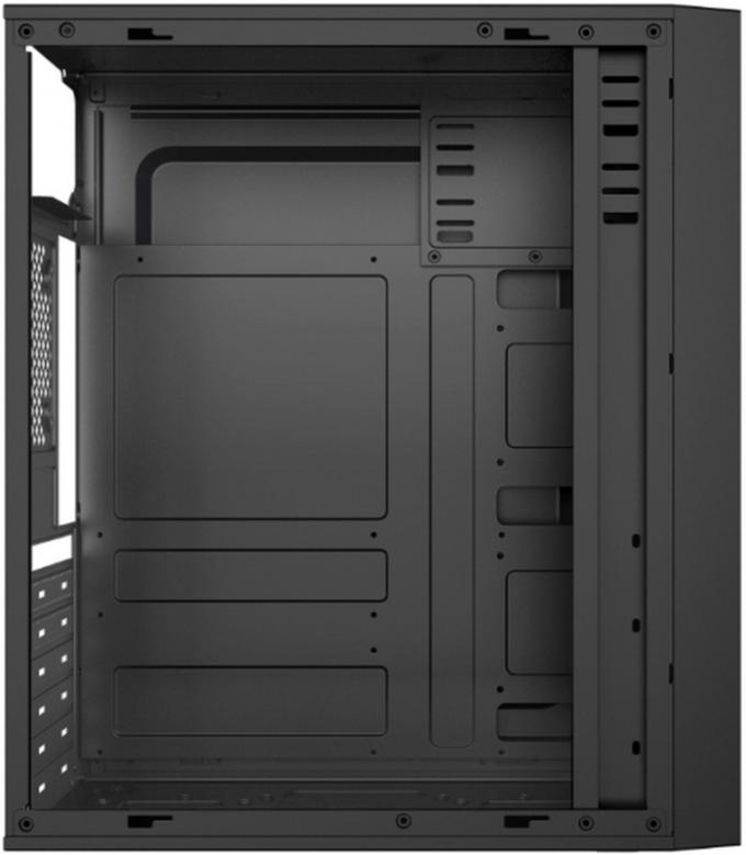MATX Tempered Glass PC Case Gaming RGB Computer Chassis