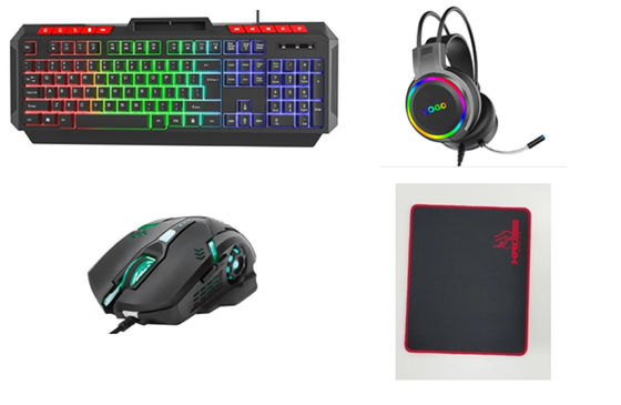 Comprehensive Gaming Peripheral Set Custom Keyboard 4-speed Adjustable ...